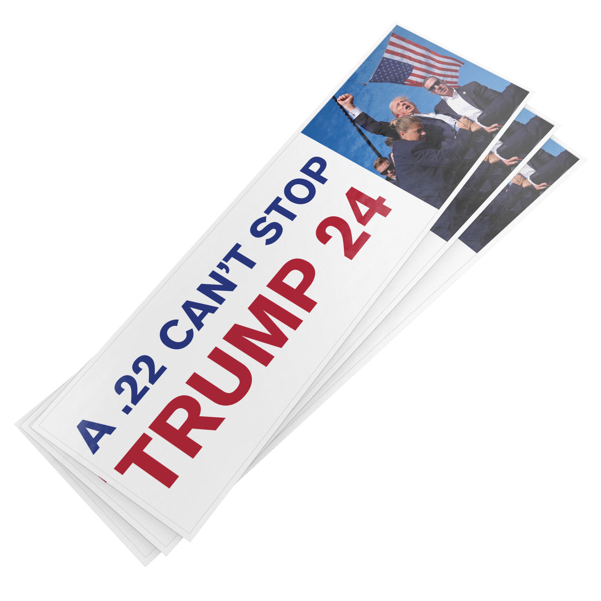 A .22 CAN'T STOP 24 BUMPER STICKER – Military Mental Endurance