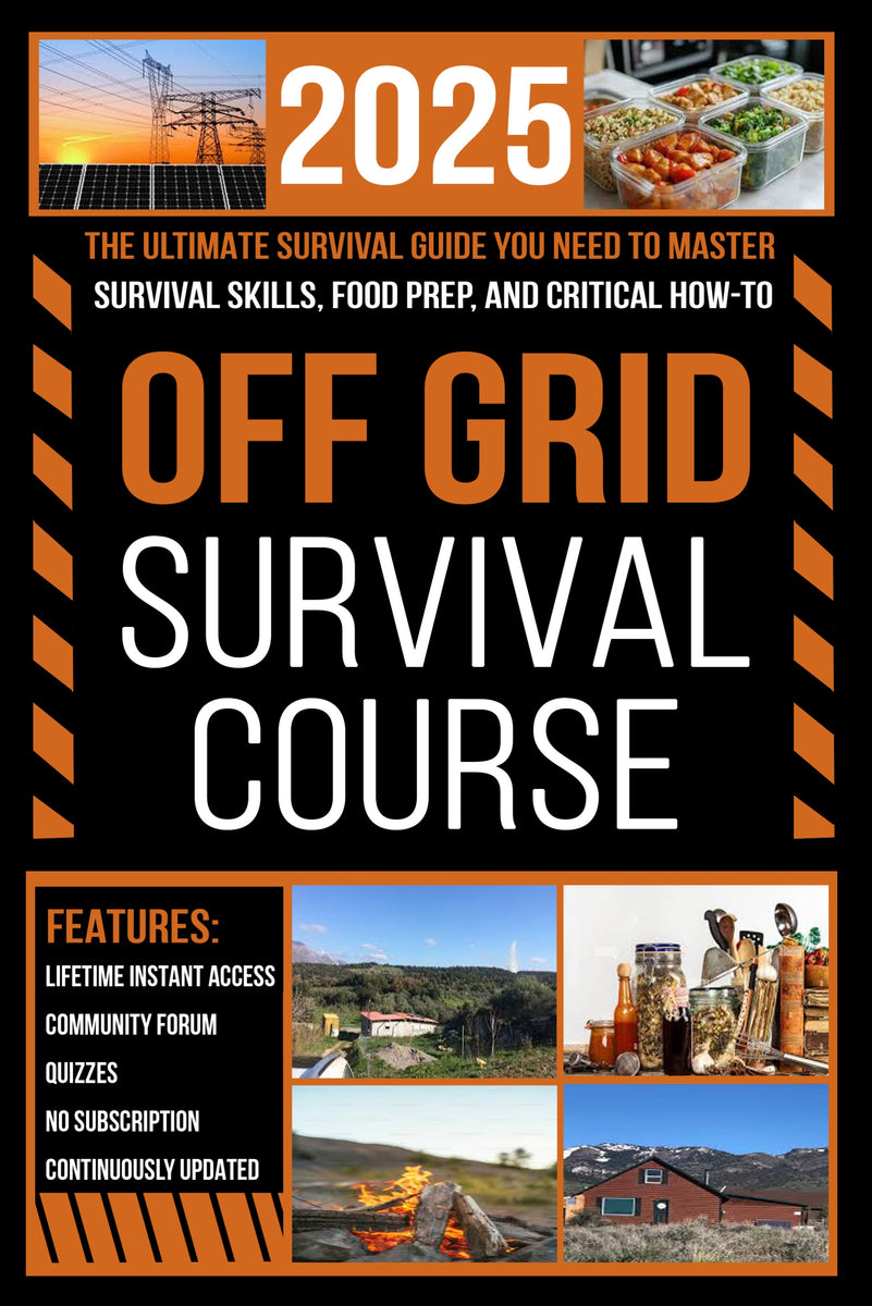 TrailBlazer™ Off Grid Survival Course - The Ultimate Guide To Survive ...